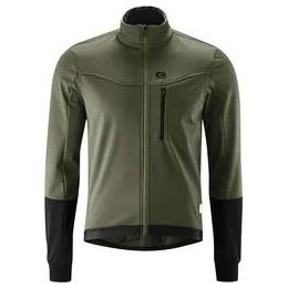 Fahrradjacke Gonso "Valaff", Herren, Gr. XXL, gr&uuml;n (olivgr&uuml;n), 100% Polyester, Jacken Fahrradjacke, Herren Softshell-Jacke, Windjacke atmungsaktiv und wasserabweisend