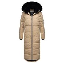 Winterjacke Navahoo "Knuddelfee", Damen, Gr. M (38), beige, Obermaterial: 100% Polyester; Innenseite: 100% Polyester; Futter: 100% Polyester, Jacken Winterjacke, mit hoch schlie&szlig;endem Kragen