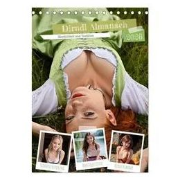 Dirndl Almanach (Tischkalender 2026 DIN A5 hoch), Calvendo Monatskalender