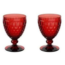 Villeroy & Boch Villeroy & Boch Boston Rotweinkelch red, Set 2tlg.