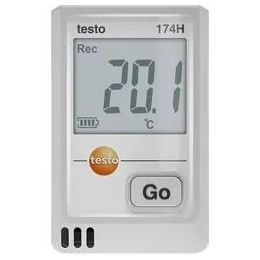 testo 0572 1741 01 174 H Temperatur-Datenlogger, Luftfeuchte-Datenlogger Messgr&ouml;&szlig;e Temperatur, Luftfeuchtigkeit -20 bis 70 &deg;C 0 bis 100 % rF