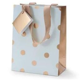 Geschenktasche "Dots mint", midi