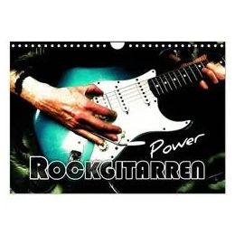 Rockgitarren Power (Wandkalender 2026 DIN A4 quer), Calvendo Monatskalender