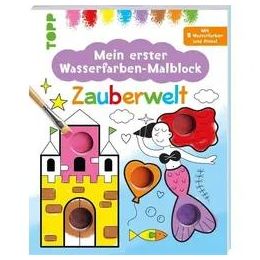 Frechverlag Mein erster Wasserfarben-Malblock - Zauberwelt