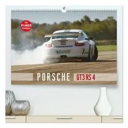 Calvendo Porsche GT3RS 4,0 (hochwertiger Premium Wandkalender 2026 DIN A2 quer), Kunstdruck in Hochglanz