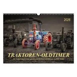 Traktoren - Oldtimer (Wandkalender 2026 DIN A3 quer), Calvendo Monatskalender