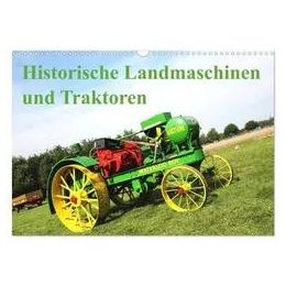 Historische Landmaschinen und Traktoren (Wandkalender 2026 DIN A3 quer), Calvendo Monatskalender