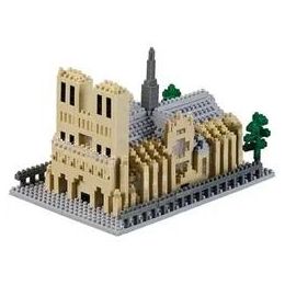BRIXIES 200168 - Kathedrale notre-Dame, 3D Konstruktionsbausatz aus Ministeinen, 928 Teile