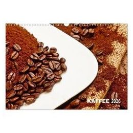 KAFFEE 2026 (Wandkalender 2026 DIN A3 quer), Calvendo Monatskalender