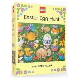 Abrams & Chronicle Books LEGO Easter Egg Hunt 500-Piece Puzzle
