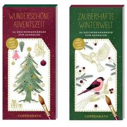Coppenrath Verlag Kreativ-Adventskalender &ndash; Wundersch&ouml;ne Adventszeit / Zauberhafte Winterwelt