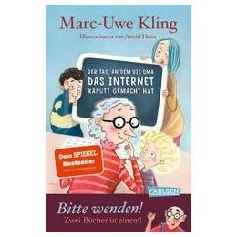Carlsen Verlag Der Tag, an dem die Oma das Internet kaputt gemacht hat & Der Tag, an dem der Opa den Wasserkocher auf den Herd gestellt hat