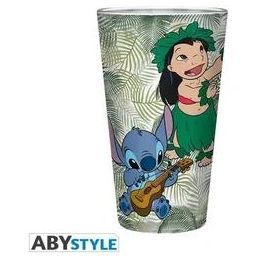 DISNEY - Large Glass - 400ml - Lilo & Stitch