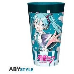 HATSUNE MIKU - Large Glass - 400ml - Musical City - box
