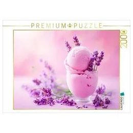 Calvendo Puzzle Lavendeleis mit Bl&uuml;ten auf Rosa Hintergrund 2000 Teile Lege-Gr&ouml;&szlig;e 90x67cm Foto-Puzzle f&uuml;r gl&uuml;ckliche Stunden