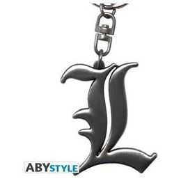 ABYSTYLE DEATH NOTE - Keychain 3D L Symbol