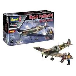 Geschenkset Spitfire Mk.II Aces High Iron Maiden, Revell Modellbausatz mit Basiszubeh&ouml;r