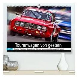 Calvendo Tourenwagen von gestern (hochwertiger Premium Wandkalender 2026 DIN A2 quer), Kunstdruck in Hochglanz