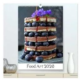 Calvendo Food Art 2026 (hochwertiger Premium Wandkalender 2026 DIN A2 hoch), Kunstdruck in Hochglanz