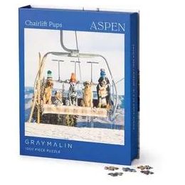 Abrams & Chronicle Books Gray Malin Aspen 1000 Piece Book Box Puzzle