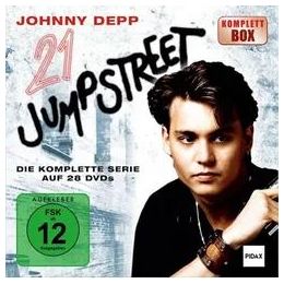 21 Jump Street - KOMPLETTBOX / Die komplette Kult-Serie mit Johnny Depp (Pidax Serien-Klassiker) [28 DVDs]