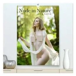 Calvendo Nude in Nature - Akt und Natur (hochwertiger Premium Wandkalender 2026 DIN A2 hoch), Kunstdruck in Hochglanz