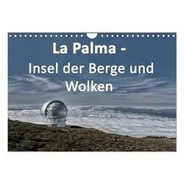 La Palma - Insel der Berge und Wolken (Wandkalender 2026 DIN A4 quer), Calvendo Monatskalender