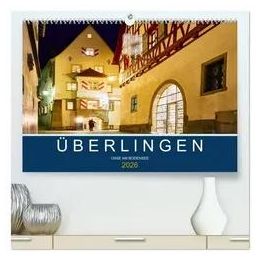 Calvendo &Uuml;berlingen - Oase am Bodensee (hochwertiger Premium Wandkalender 2026 DIN A2 quer), Kunstdruck in Hochglanz