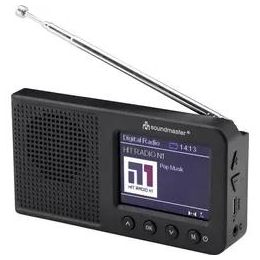 Soundmaster Tischradio DAB+, FM Bluetooth&reg;, AUX, DAB+, UKW Weckfunktion Schwarz