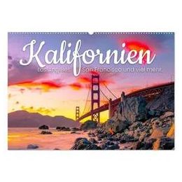Kalifornien - Los Angeles, San Francisco und viel mehr. (Wandkalender 2026 DIN A2 quer), Calvendo Monatskalender