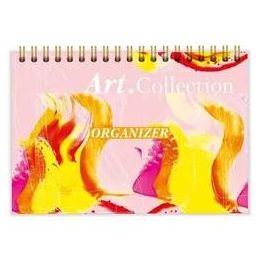 Tischkalender 2024/2025 Der ideale Tisch-Organizer ohne Datum mit stabilem Hardcover und Spiralbindung aus der Art.Collection von Stay Inspired