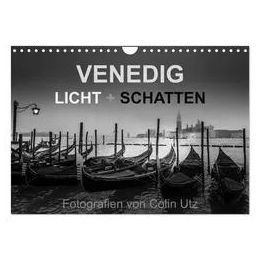 Venedig - Licht und Schatten (Wandkalender 2026 DIN A4 quer), Calvendo Monatskalender