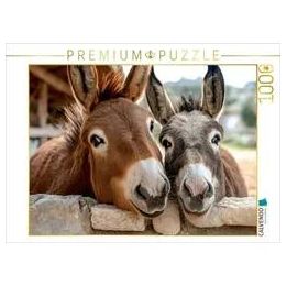 Calvendo Puzzle Zwei beste Freunde 1000 Teile Lege-Gr&ouml;&szlig;e 64x48cm Foto-Puzzle f&uuml;r gl&uuml;ckliche Stunden