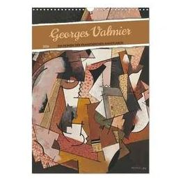 Georges Valmier (Wandkalender 2026 DIN A3 hoch), Calvendo Monatskalender