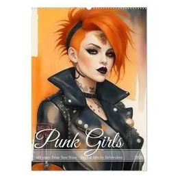 Punk Girls mit einer Prise New Wave (Wandkalender 2026 DIN A2 hoch), Calvendo Monatskalender