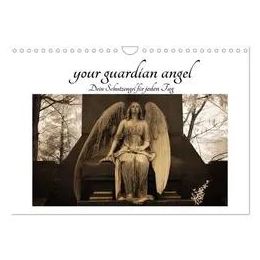 Your guardian angel - Dein Schutzengel f&uuml;r jeden Tag (Wandkalender 2026 DIN A4 quer), Calvendo Monatskalender