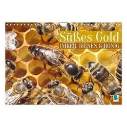 S&uuml;&szlig;es Gold: Imker, Bienen & Honig (Wandkalender 2026 DIN A4 quer), Calvendo Monatskalender