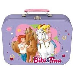 Schmidt Spiele Bibi & Tina, Puzzle-Box, 2x100, 2x150 Teile im Metallkoffer