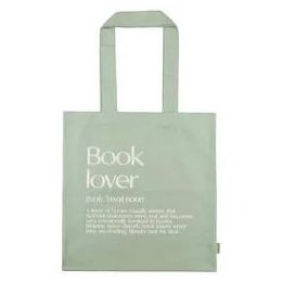 Baumwolltasche mint "Book lover"