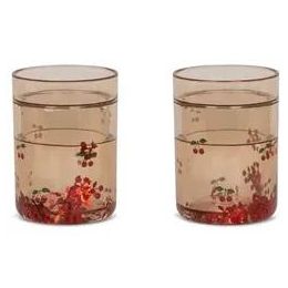 Konges Sl&oslash;jd Glitzerbecher - 2er Set