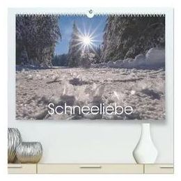 Calvendo Schneeliebe (hochwertiger Premium Wandkalender 2026 DIN A2 quer), Kunstdruck in Hochglanz