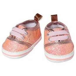 Heless Puppen-Glitzer-Sneakers, rosa, Gr. 30-34 cm
