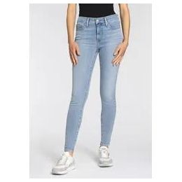 Levi's Skinny-fit-Jeans LEVI'S "310 Shaping Super Skinny", Damen, Gr. 27, L&auml;nge 28, blau (off kilter clean hem), Denim/Jeans, Obermaterial: 85% Baumwolle, 13% Polyester, 2% Elasthan, skinny fit lang, Jeans