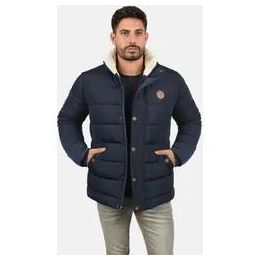 Winterjacke Blend "BHFrederic", Herren, Gr. XL, blau (navy), 100% Polyester, unifarben, regular fit normal, ohne Ausschnitt, eingesetzt normaler offener Saum, Jacken Winterjacke, Warme Jacke mit abnehmbarer Kapuze