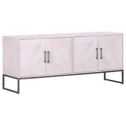 Sideboard GUTMANN FACTORY, wei&szlig;, B:160cm H:70cm T:48cm, Massivholz, Sideboards, Sideboard, Kommode, Breite 160 cm