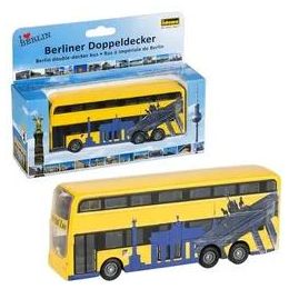 Idena Berliner Doppeldecker Bus mit R&uuml;ckzug 14cm