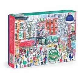 Abrams & Chronicle Books Michael Storrings Christmas in Greenwich Village 1000 Piece Puzzle