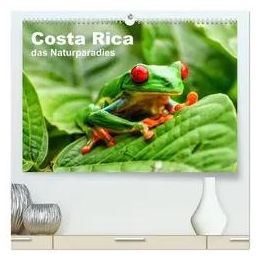 Calvendo Costa Rica - das Naturparadies (hochwertiger Premium Wandkalender 2026 DIN A2 quer), Kunstdruck in Hochglanz