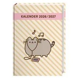 Heye Pusheen 17-Monats-Kalenderbuch A5 2027 - 17 Monate. Von August 2026 bis Dezember 2027