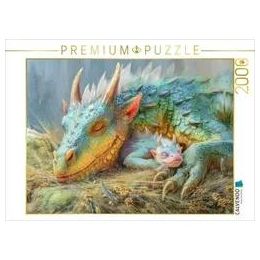 Calvendo Puzzle Drachen 2000 Teile Lege-Gr&ouml;&szlig;e 90x67cm Foto-Puzzle f&uuml;r gl&uuml;ckliche Stunden